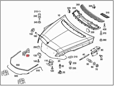 Genuine MERCEDES BBDC V251 A209 C209 C219 CL203 Switch 2038219251 | eBay