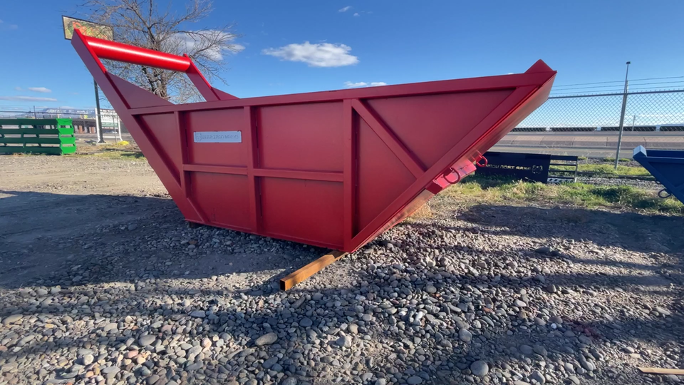Bear Iron Works 3 Cubic Yard Bedding / Rock Box Excavator Trench Made ...