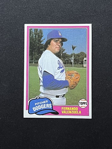 FernandoMANIA! - 1981 Topps #850 FERNANDO VALENZUELA Rookie Card RC ...