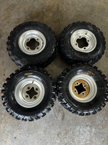 4 WANDA Sport ATV tires 22x7-10 & 22x10-9 01-09 Honda TRX 250EX 300EX ...