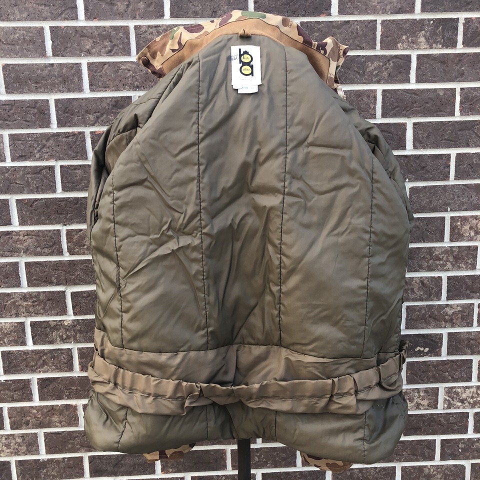 Vintage Bob Allen Ducks Unlimited Camo Parka Hunting Shooting Jacket ...