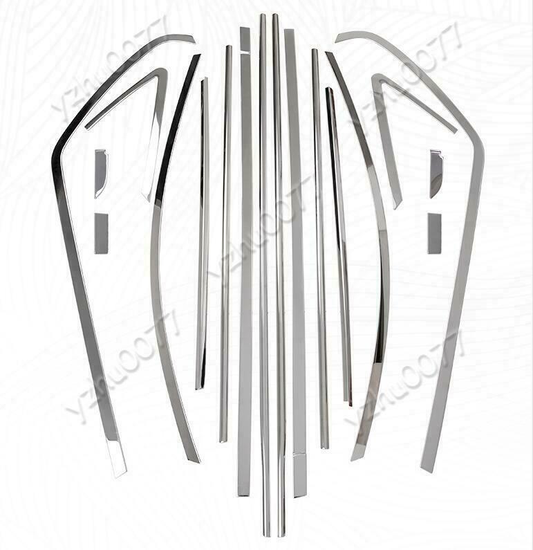 2011-2020 For Toyota Sienna Steel Chrome Side Window Molding Cover Trim ...