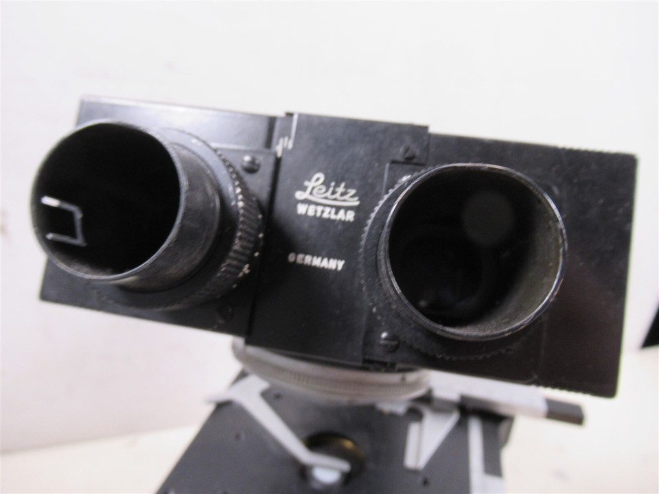 Leitz Wetzlar Germany HM-LUX Binocular Microscope Body | eBay