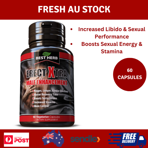 ERECT XTRA BIGGER ,Thicker, Rounder, Stronger, Fuller Enhancement Pills ...