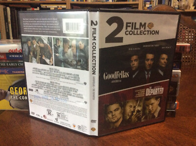 2 Film Collection GoodFellas & The Departed (DVD, Widescreen) Robert De ...