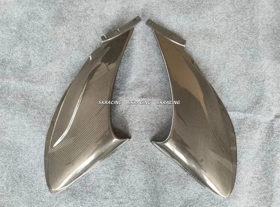 For McLaren MP4-12C 2013-2014 Real Carbon Fiber Side Fender Vent Wing ...
