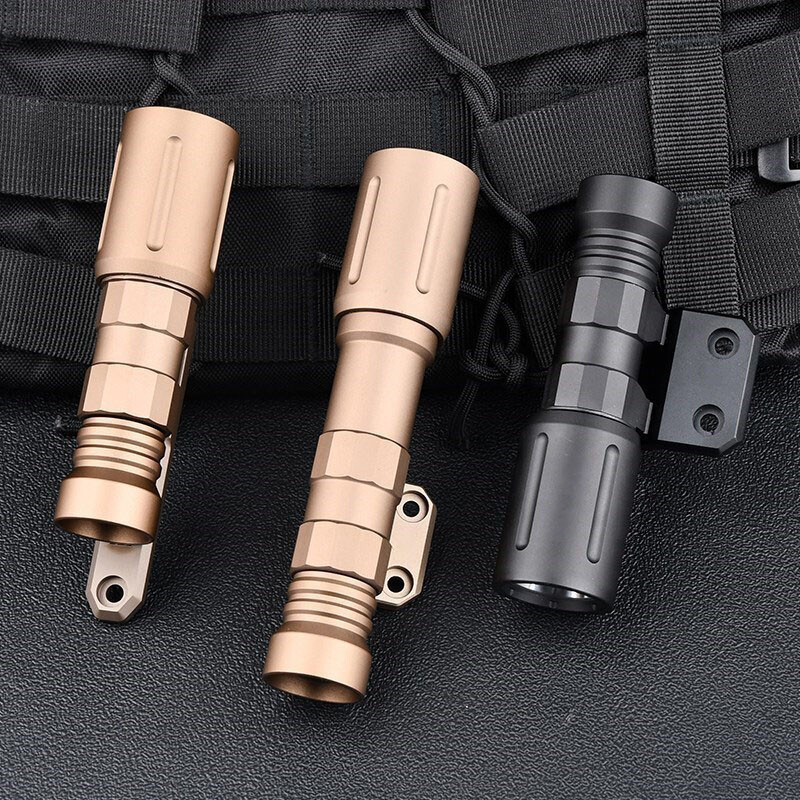 Tactical Metal Scout Flashlight 1000Lumen MLOK Keymo Light Torch ...