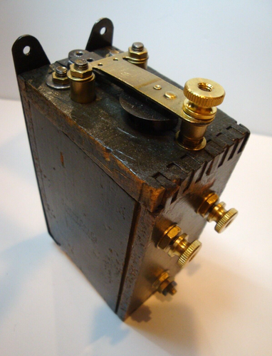 Military - Vintage K-W Ford T-A Ignition Coil Wooden Buzz Box Wood ...