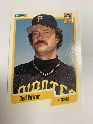 1990 Fleer Update Ted Power Pittsburgh Pirates | eBay