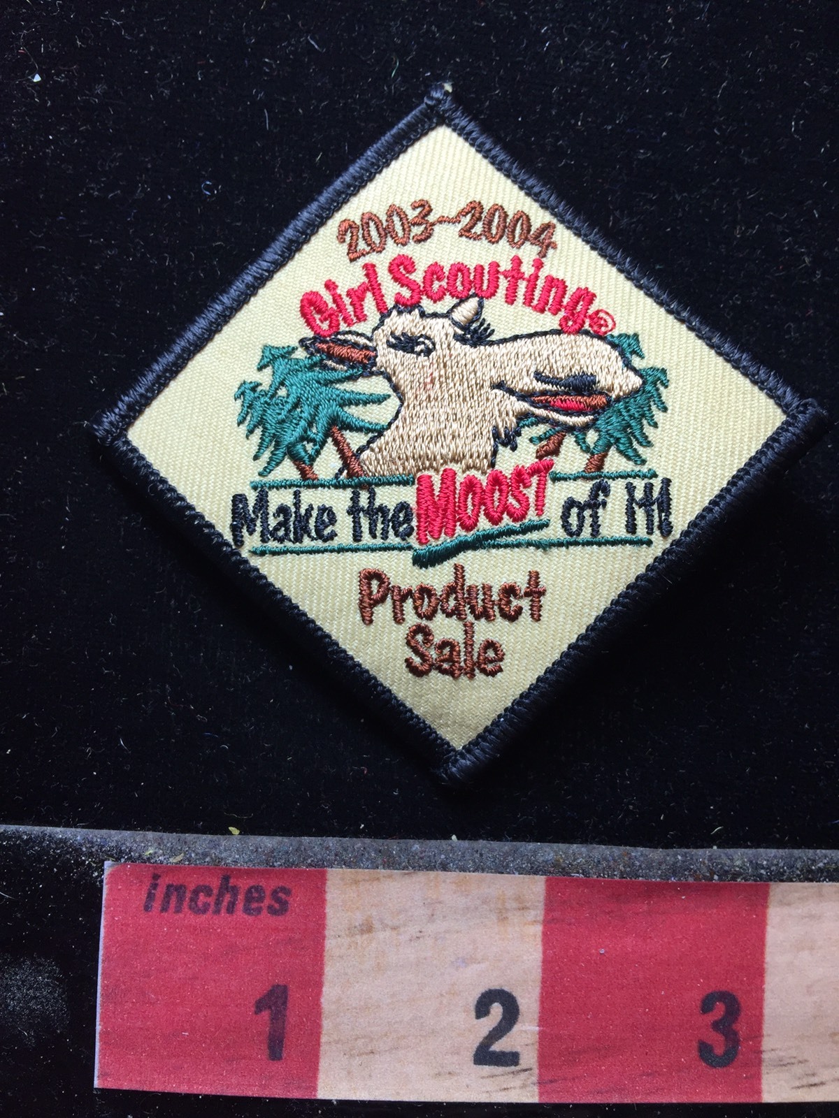 Girl Scout MOOSE (Moost Of It) Patch 74C | eBay