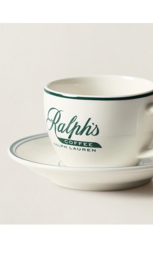 RALPH'S COFFEE Ralph Lauren New York City Porcelain Espresso Cup ...
