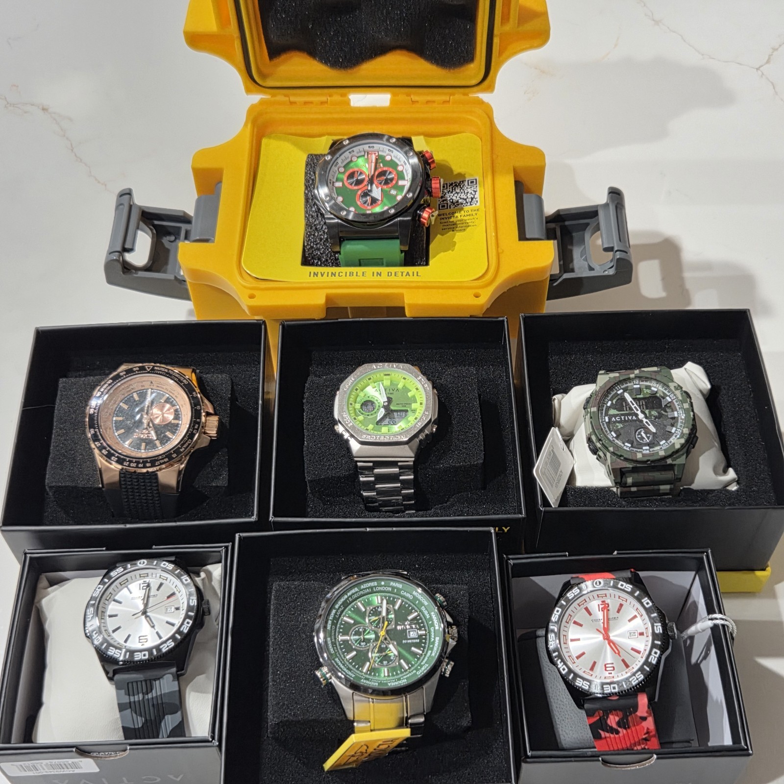 Invicta watches Lot #3. 7 Brand New. Watch Collection. Great Models | eBay