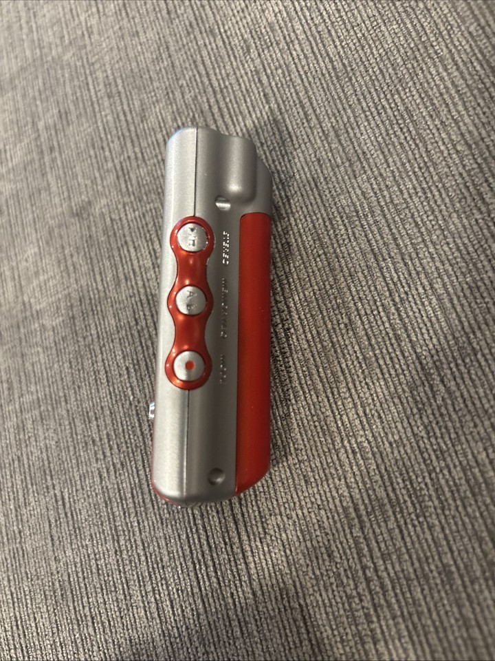 iRiver Red & Silver 256MB MP3 Player Recorder IFP-790 Portable Small ...