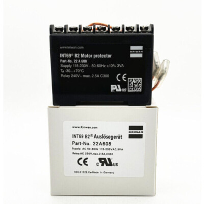 1pcs NEW KRIWAN compressor protection module INT69-B2 22A 608 | eBay