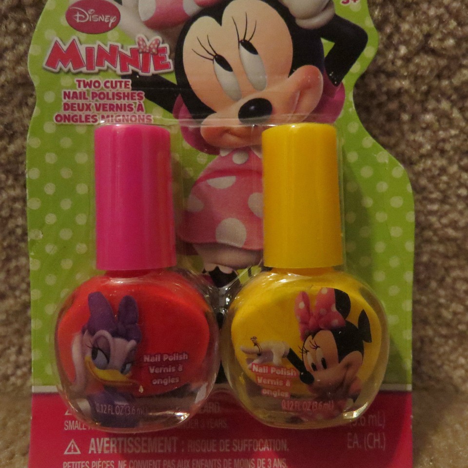 Disney Two Cute Nail Polishes - Minnie Mouse | eBay