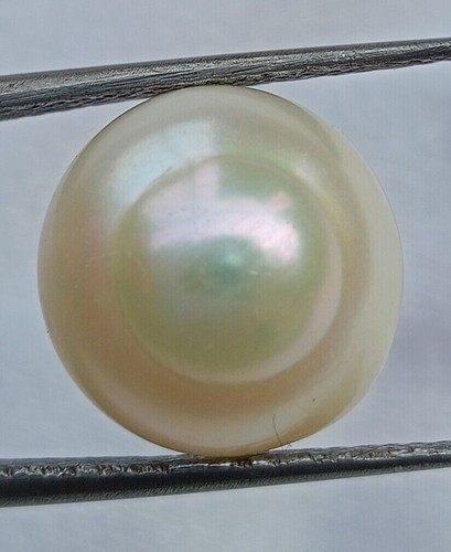 Natural Pearl Moti 100% Real Round Cabochon 4 ct Certified GEMSTONE | eBay