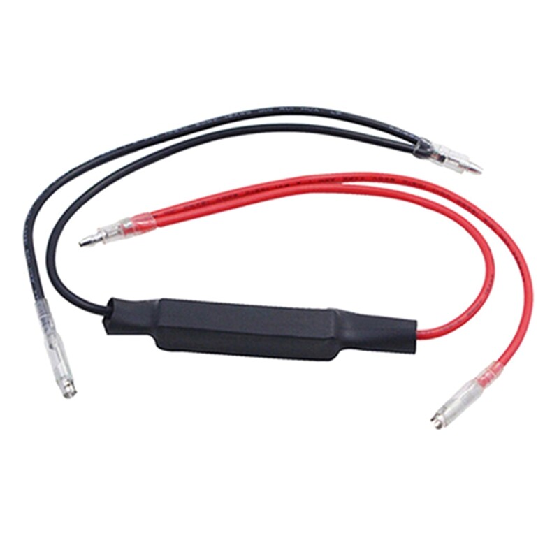 2Pcs LED Motorcycle Turn Signal Inline Load Resistors 10W 10 ohm | eBay