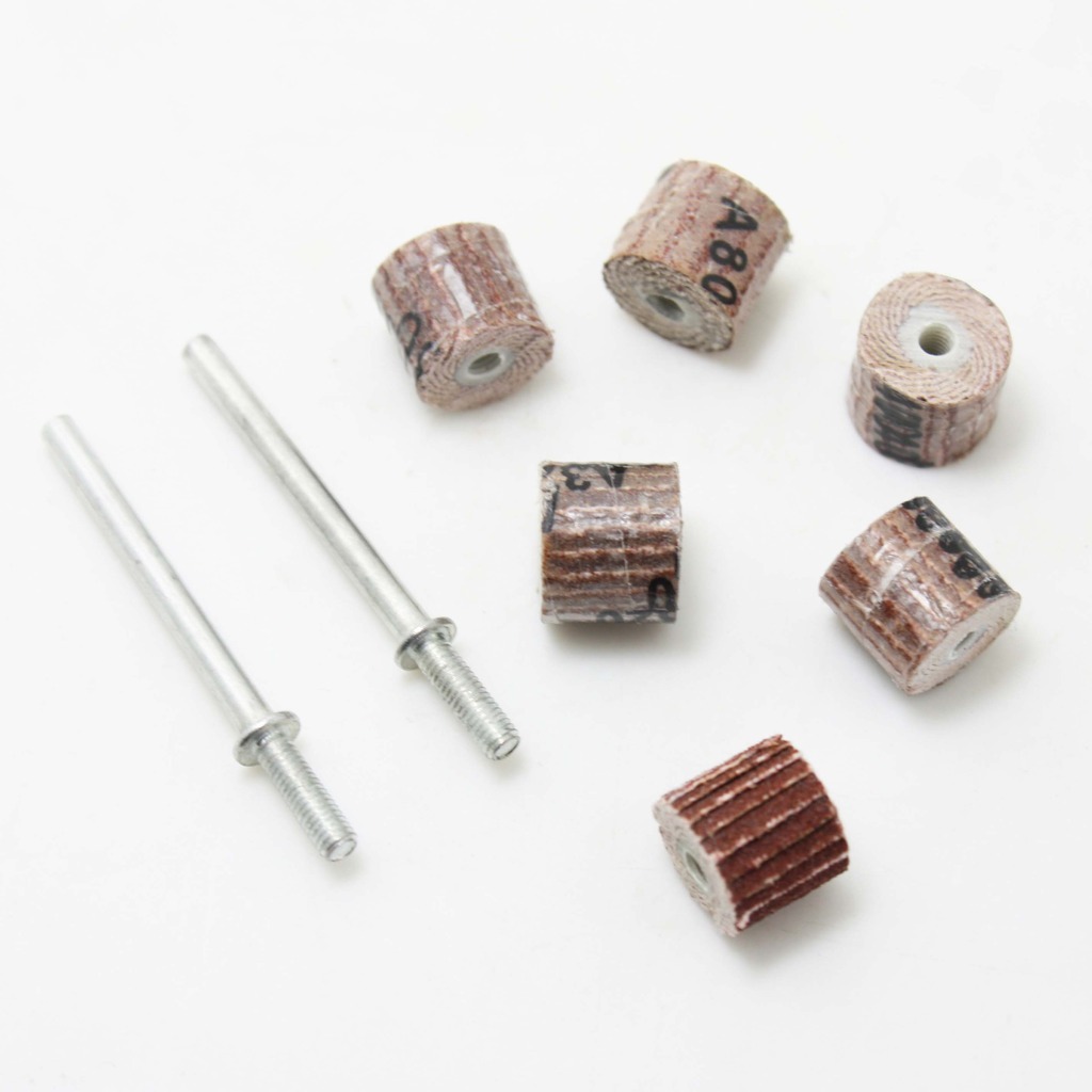 12pc 240Grit Sanding Flap Discs Sandpaper Wheel Rotary Drill Grinding ...