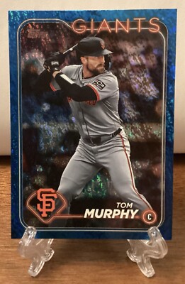 2024 Topps Update #US170 Tom Murphy Blue Foil /999 San Francisco Giants ...