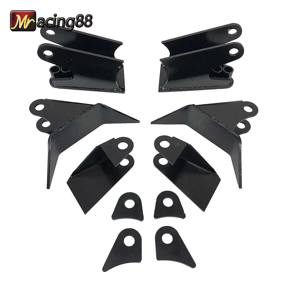Triangulated 4 Link Brackets Only Weld On Steel Air Ride Suspension ...
