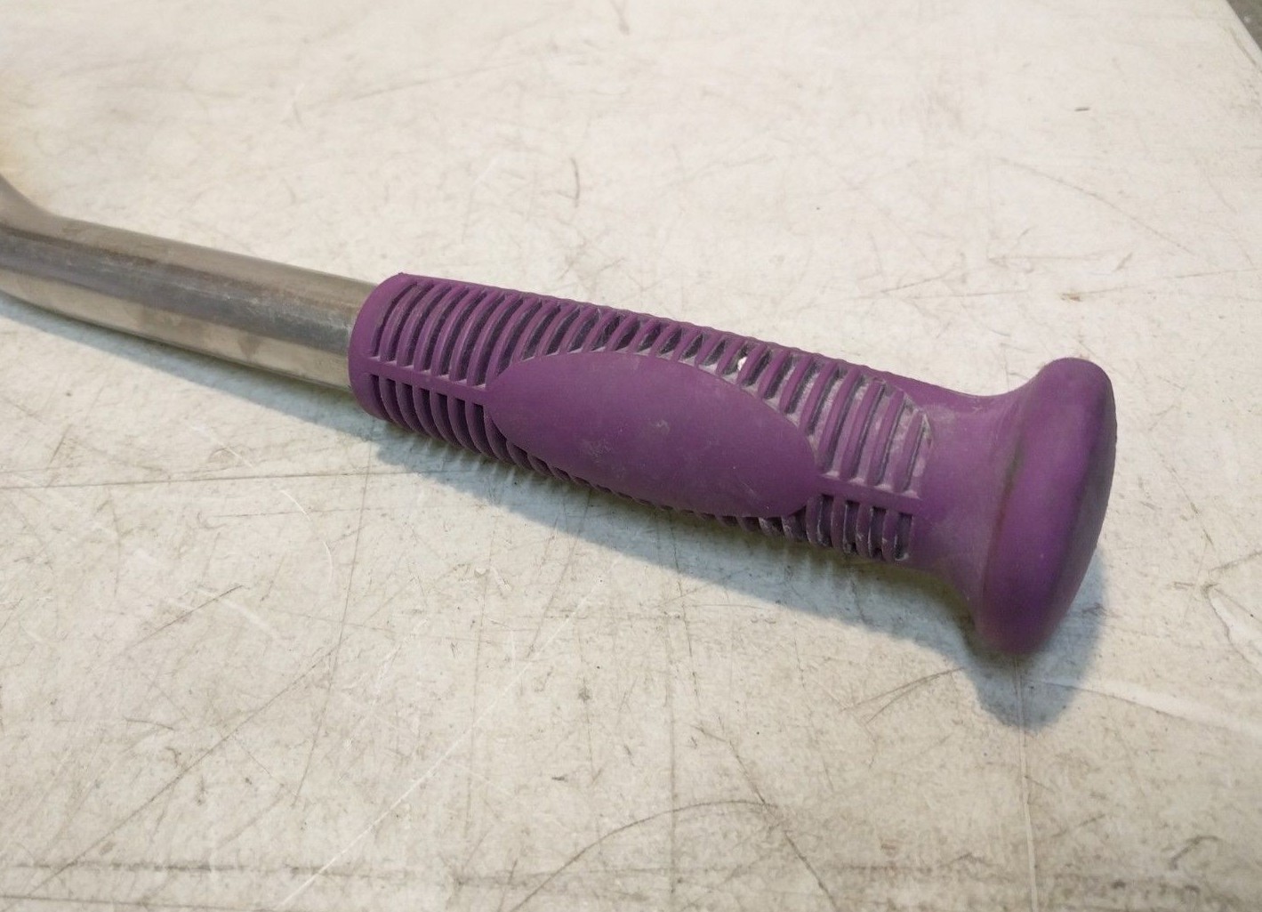 Polaris Stainless Steel Jet Ski Watercraft Handlebars with Purple Grips ...