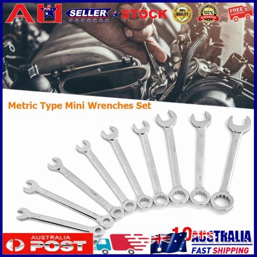 10pcs Double Open End Tooth Gear Socket Spanners Wrench Kit (Metric) | eBay