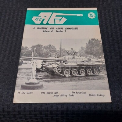 AFV-G2 Magazine Vol. 4 Number 6, 1973 (Paperback, 1973) | eBay
