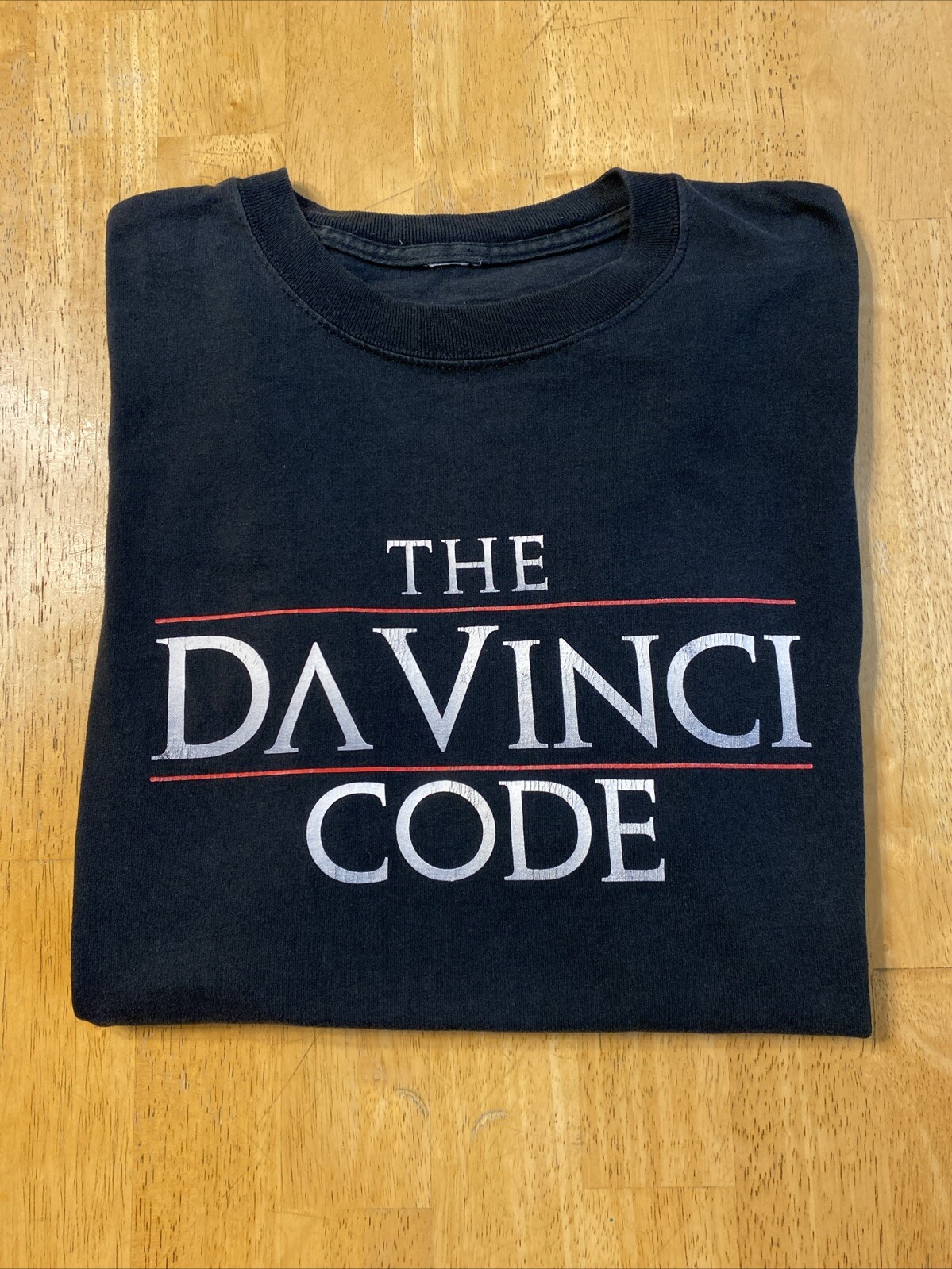 Vintage The Da Vinci Code Code Shirt Movie Promo Size… - Gem