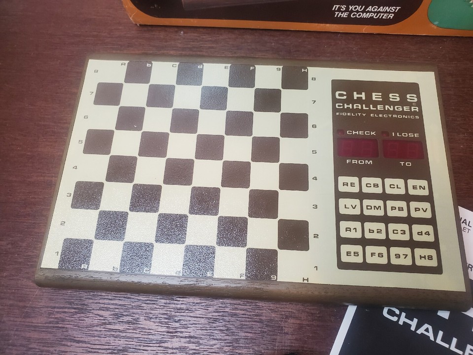 Vintage Fidelity Chess Challenger 7 Model BCC Tested & Working NO CHESS ...