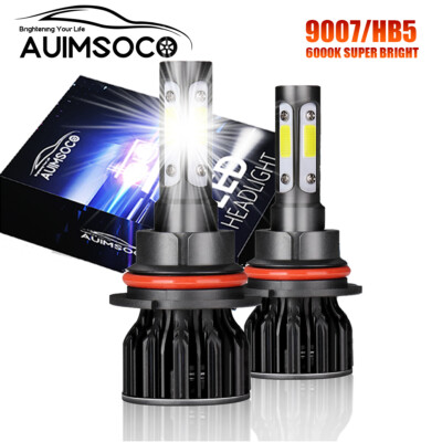 For Chevy Cobalt LT 2.2L 2005-2010 LED Headlight Bulbs 10000K High/Low ...