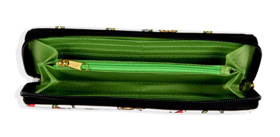 Dr. Seuss' How The Grinch Stole Christmas! Plush Zip Around Wallet Long ...