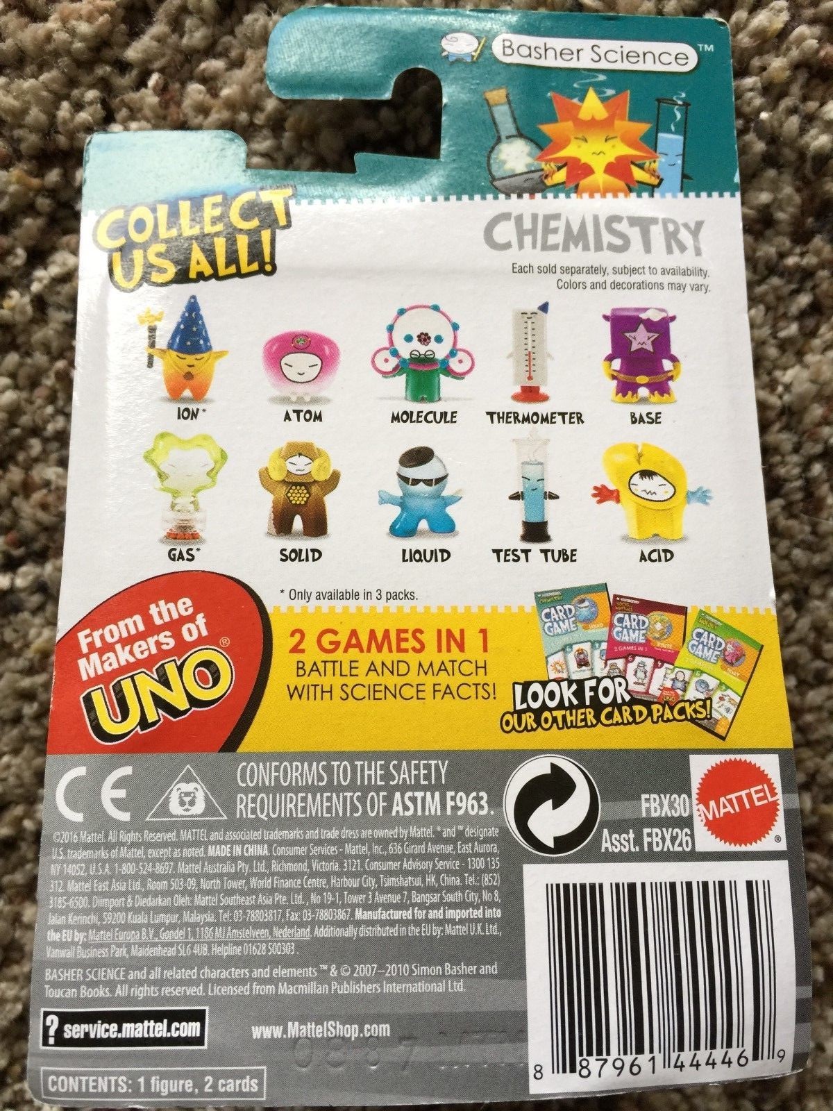 Series 1 & 2 Basher Science Educational Cards & Toys (x1) - U PICK NEW ...