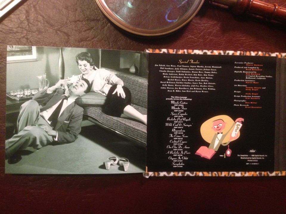 VARIOUS ARTISTS: Ultra Lounge Leopard Skin Sampler, RARE 1996 Limited ...