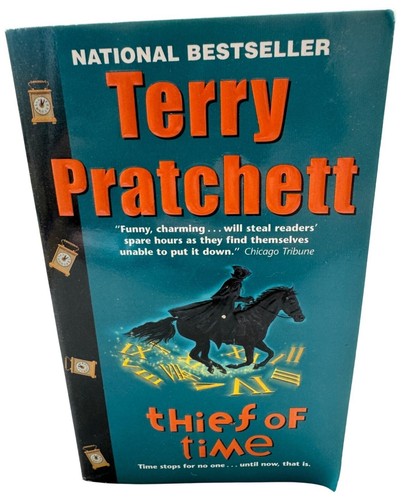 Thief Of Time By Terry Pratchett Paperback book 2001 HarperTorch ...