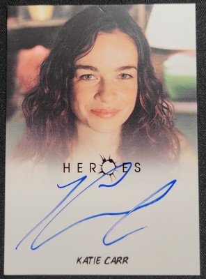 HEROES ARCHIVES KATIE CARR AUTOGRAPH 2010 RITTENHOUSE CAITLIN | eBay