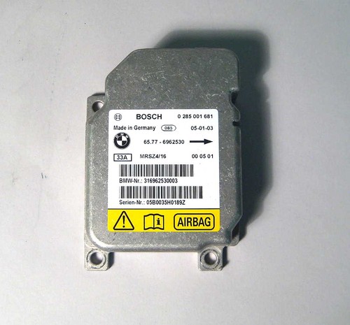 BMW E46 3-Series X5 SRS Airbag Sensor Module Controller 6912755 OEM ...