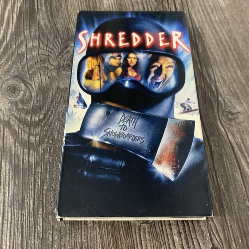 Shredder VHS Horror Movie 2003 MGM Home Entertainment Slasher Killer ...