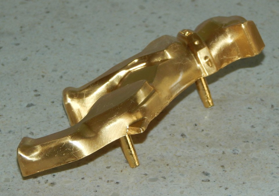 Vintage MACK Truck Gold Half Bulldog Fender Emblem Left Mirror Hood ...