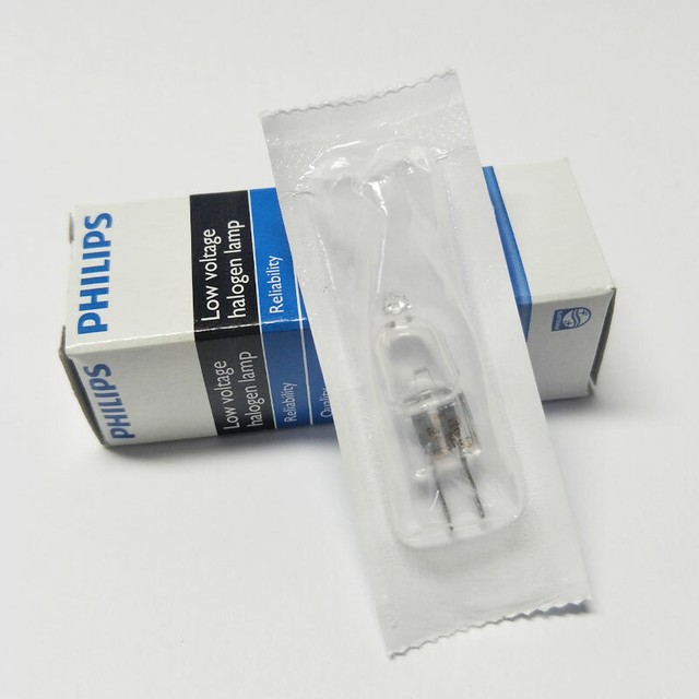 Philips 10w 6v 7387 ESA/FHD 3200k G4 M29 Halogen Light Bulb for sale ...