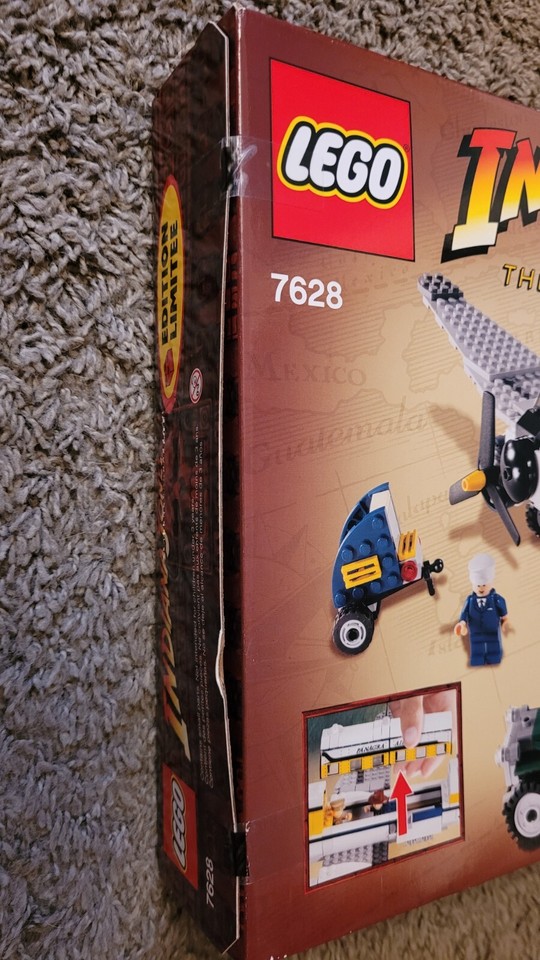 Lego 7628 Indiana Jones Peril in Peru Kingdom of the Crystal Skull 2008 ...