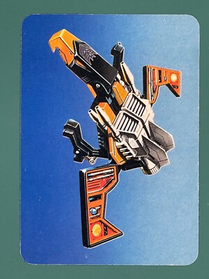1985 Hasbro Transformers Series One Card #105 - Buzzsaw (Blue Variant ...