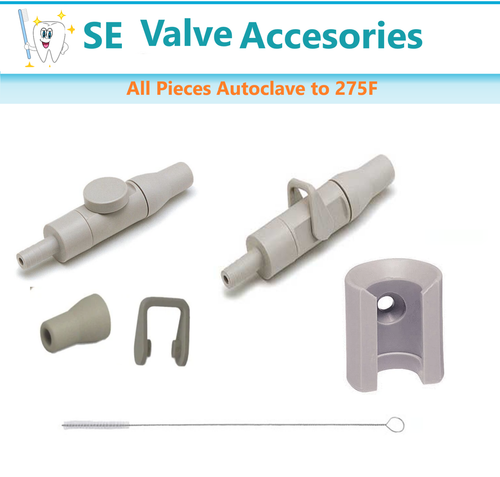 Dental Saliva Ejector Suction Valve High Strong&Weak Tip Adaptor/Rubber ...
