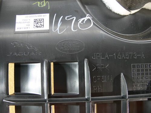 GENUINE LAND ROVER SPLASH SHIELD FRONT RH RANGE ROVER 13 SPORT 14 ...