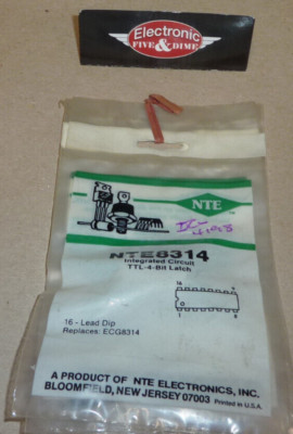 NTE8314 INTEGRATED CIRCUIT DIGITAL 4 BIT LATCH 16 LEAD DIP 1PC | eBay