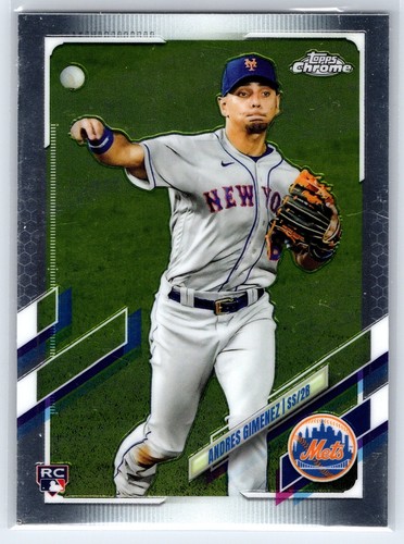 2021 Topps Chrome Andres Gimenez Rookie #88 New York Mets | eBay