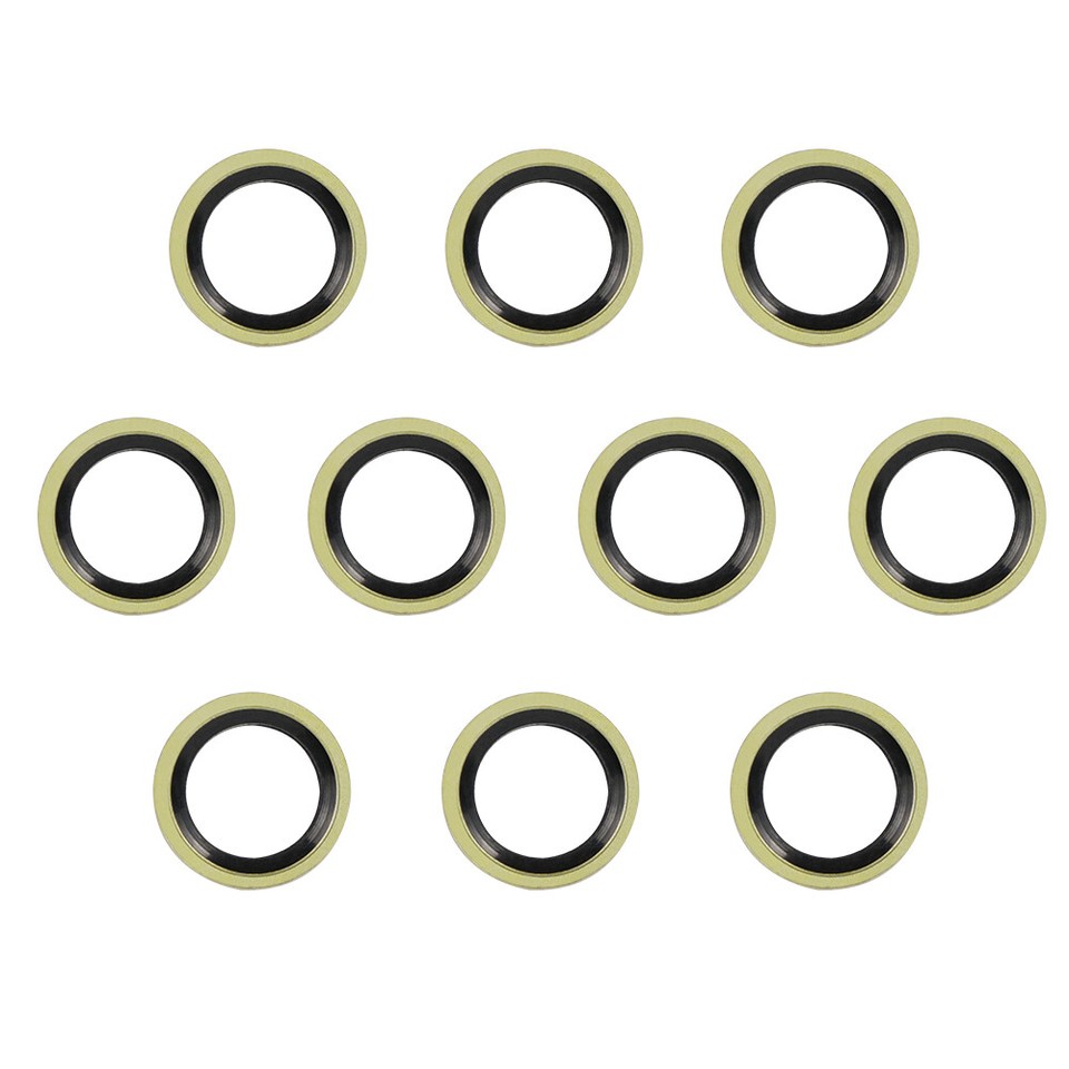 10MM Motorcycle Brake Banjo Bolt Sealing Washers for Harley All Models ...