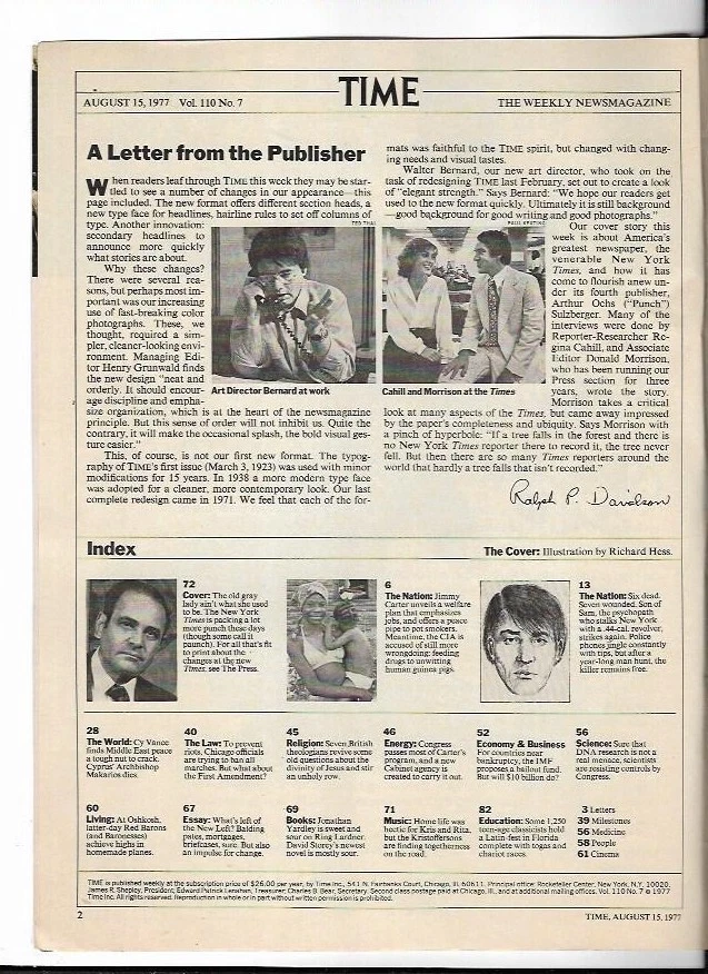 Time Magazine Articles