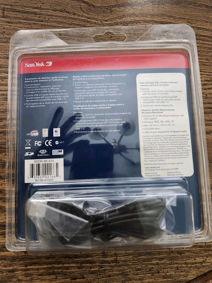 New San Disk ImageMate 5-in-1 USB 2.0 Card Reader/Writer Sandisk NOS | eBay