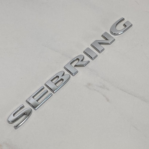 2007-2010 Chrysler Sebring Emblem Logo Letters Rear Tailgate Trunk ...