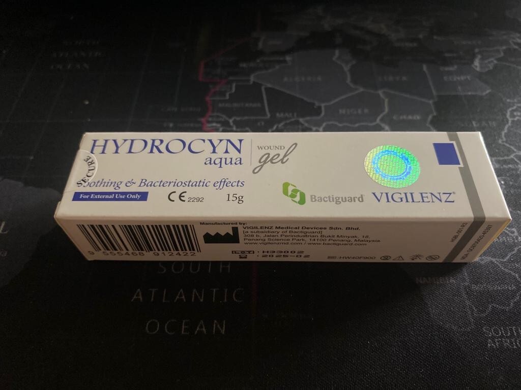 16x 15g Hydrocyn Aqua Wound Gel For Burns, Ulcers (Replace Solcoseryl ...